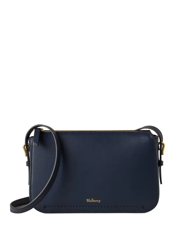 Mulberry Clovelly Pouch - Night Sky Micro Classic Grain