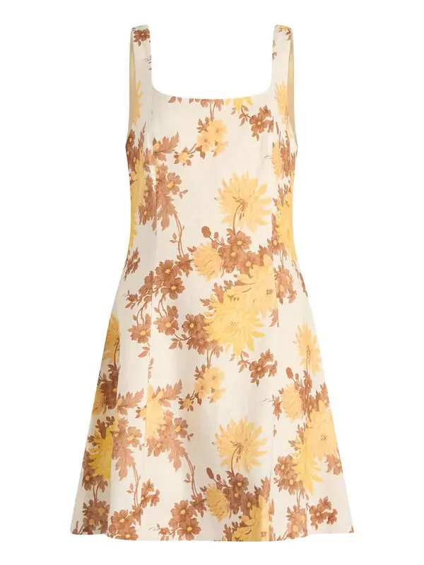 Faithfull The Brand Felice Mini Dress - Midsummer Floral