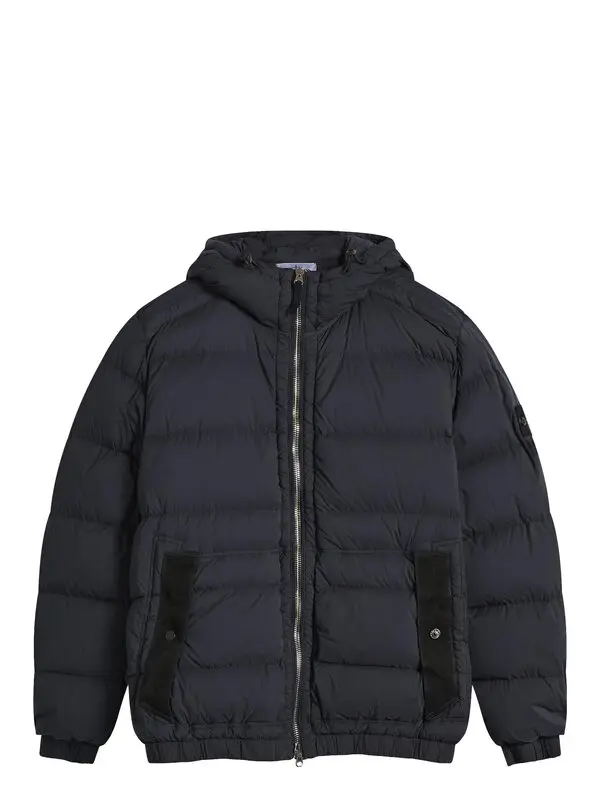 Stone Island Seamless Tunnel Nylon Down-tc Jacket - Navy Blue