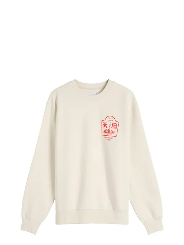 Edwin Tonkatsu Sweatshirt - Whisper White