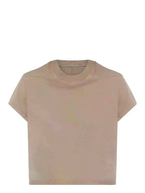 Rick Owens Short-sleeve T-shirt With Patch Pocket - Brown