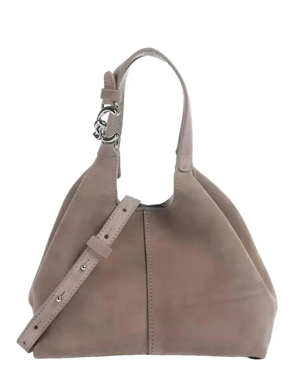 COCCINELLE Suede Shoulder Bag - Brown
