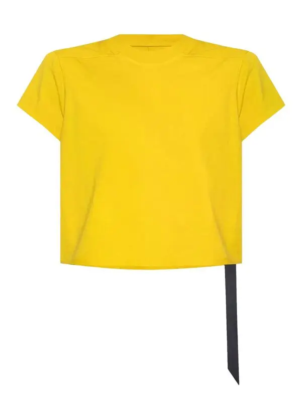 Rick Owens Short-sleeve Crew-neck T-shirt - Yellow