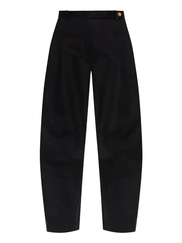 Versace Medusa Button Panel Trousers - Black