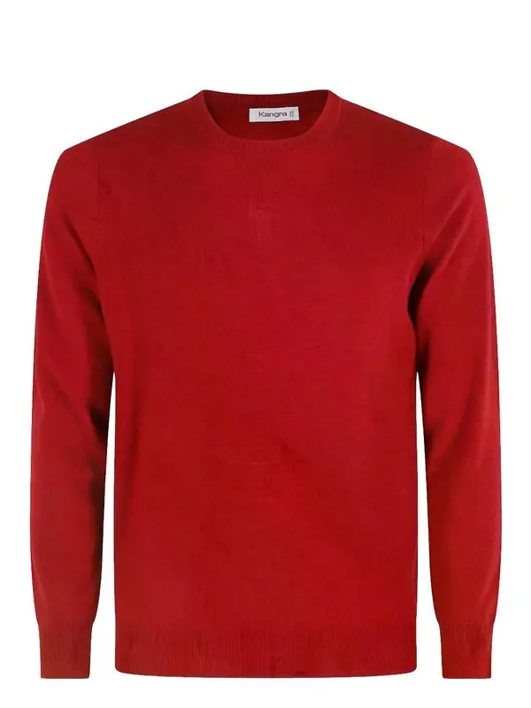 KANGRA Crew-neck Sweater - Red