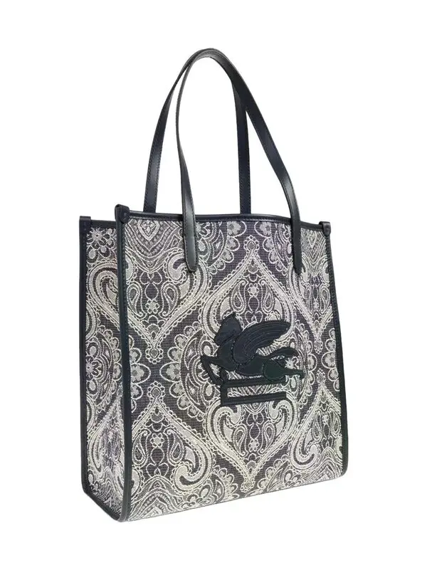 Etro Paisley-pattern Tote Bag - Blue