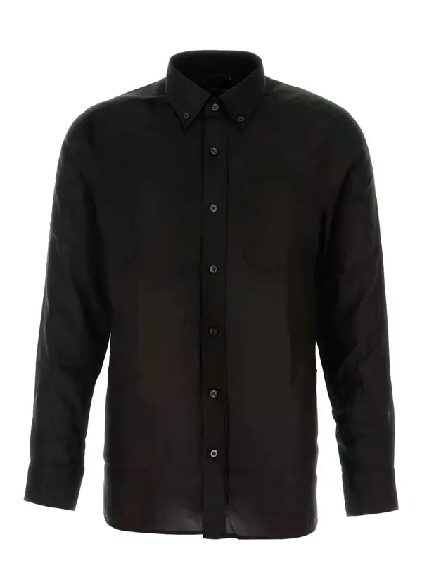 TOM FORD Button-down Shirt - Black