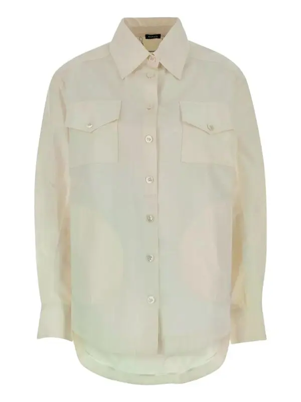 Kiton Double-pocket Shirt - White