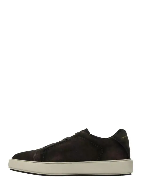 Officine Creative Slouch Suede Low-top Sneakers - Brown