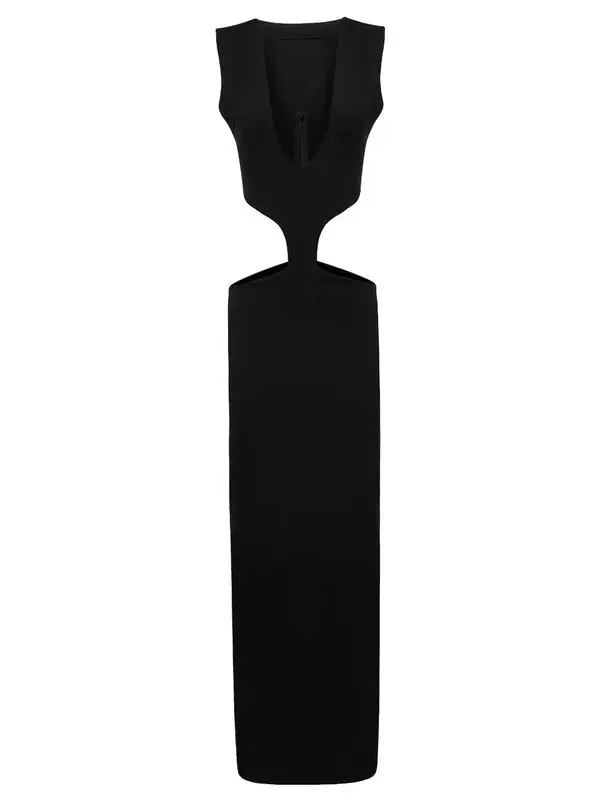 LIKA Cut-out Maxi Dress - Black