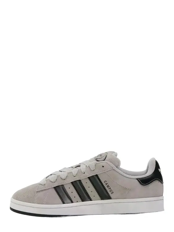 Adidas Campus 00's Suede Three-stripe Sneakers - Grey