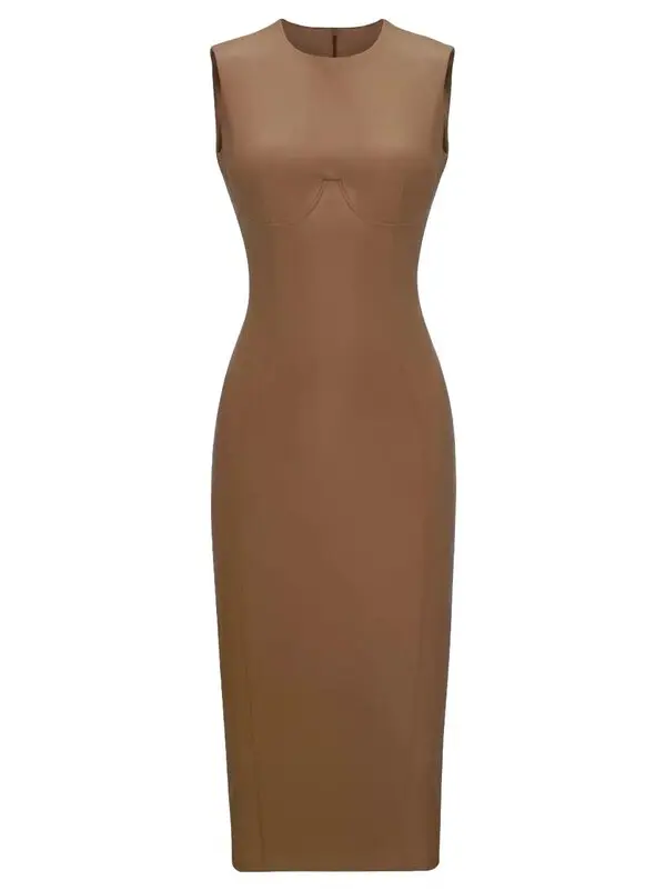 LIKA Sleeveless Midi Dress - Neutrals