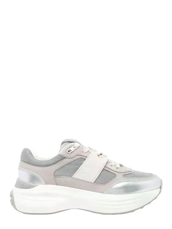 TOD'S Lace-up Platform Sneakers - Grey