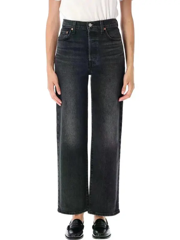 LEVI'S Straight Leg Jeans - Black