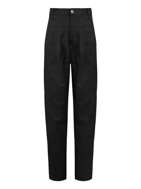 AMAPO Pleated-front Trousers - Black