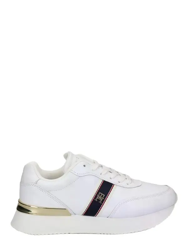 Tommy Hilfiger Leather Low-top Sneakers - White