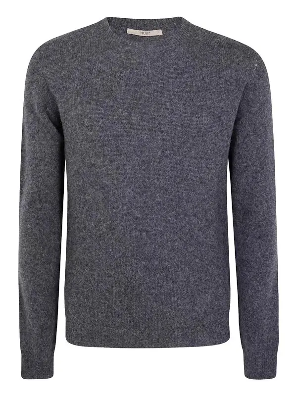 NUUR Crew-neck Sweater - Grey