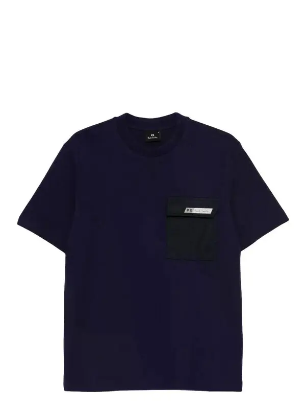 Paul Smith Patch-pocket T-shirt - Blue
