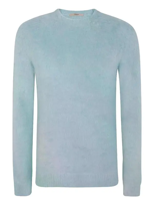 NUUR Crew-neck Sweater - Blue