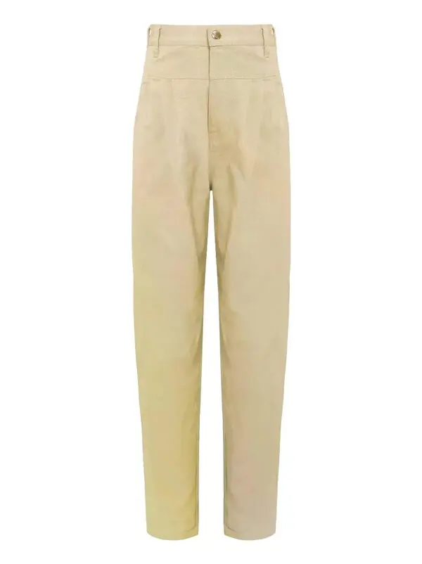 AMAPO Pleated Front Trousers - Neutrals