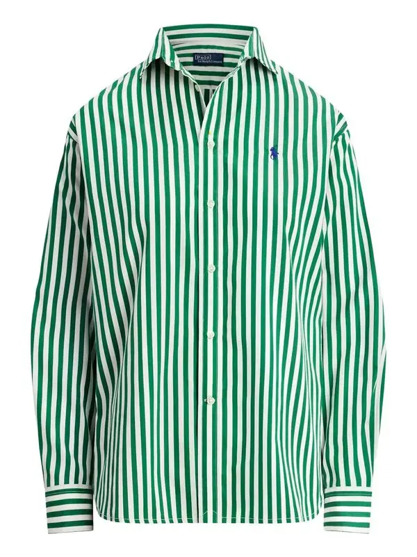 Polo Ralph Lauren Striped Button-up Shirt - Green