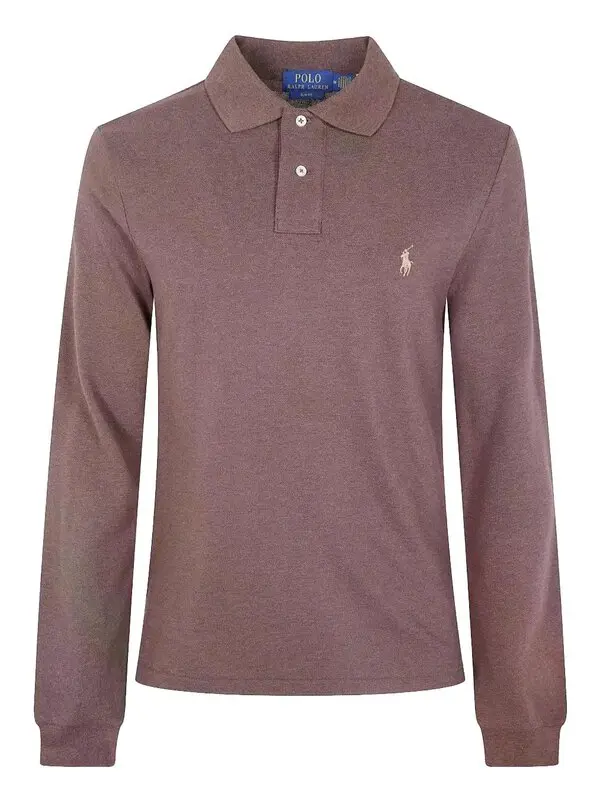 Polo Ralph Lauren Long-sleeve Polo Shirt - Brown