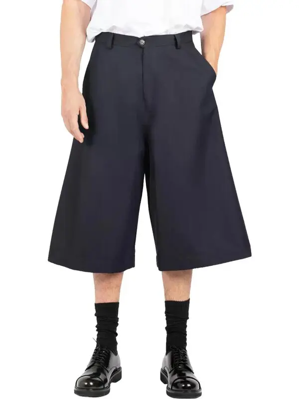 SOCIETE ANONYME Pocketed Tailored Shorts - Blue