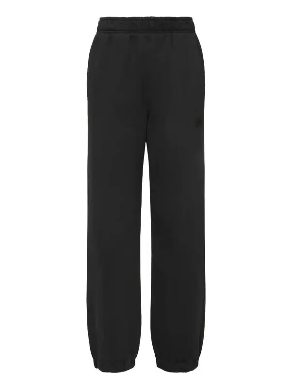 Pinko Embroidered Cuffed Track Pants - Black