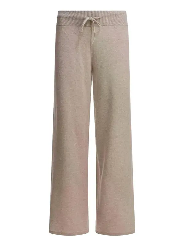 LISA YANG Knitted Cashmere Trousers - Neutrals