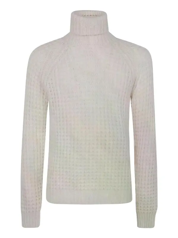 NUUR Turtleneck Sweater - White