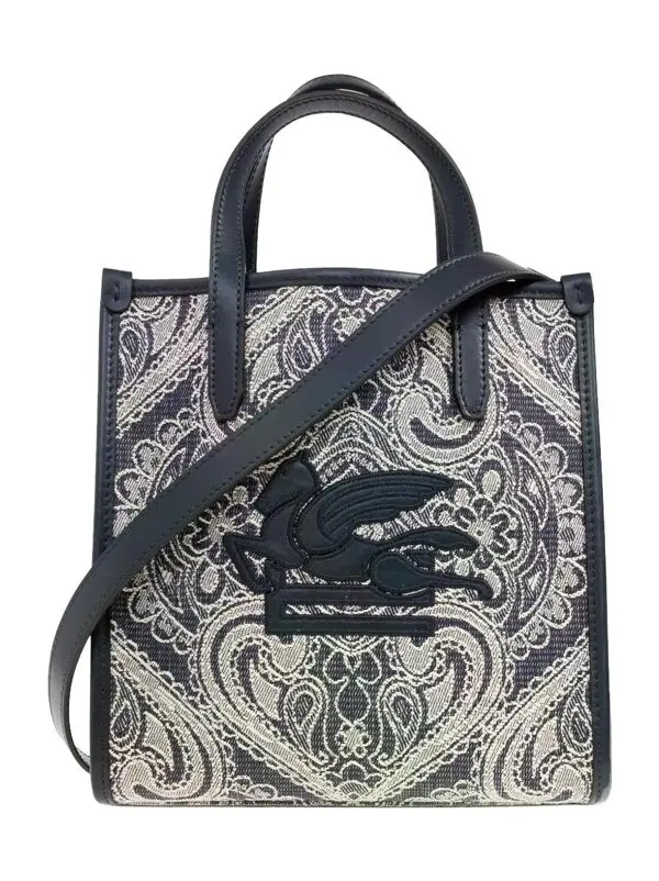 Etro Paisley-pattern Tote - Blue