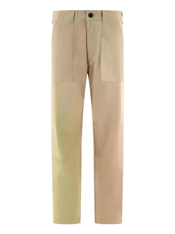 ANDBLUE Patch-pockets Trousers - Neutrals