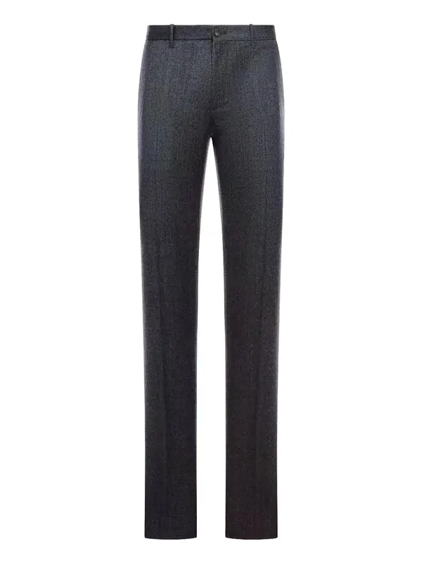 Incotex Wool Tailored Trousers - Grey