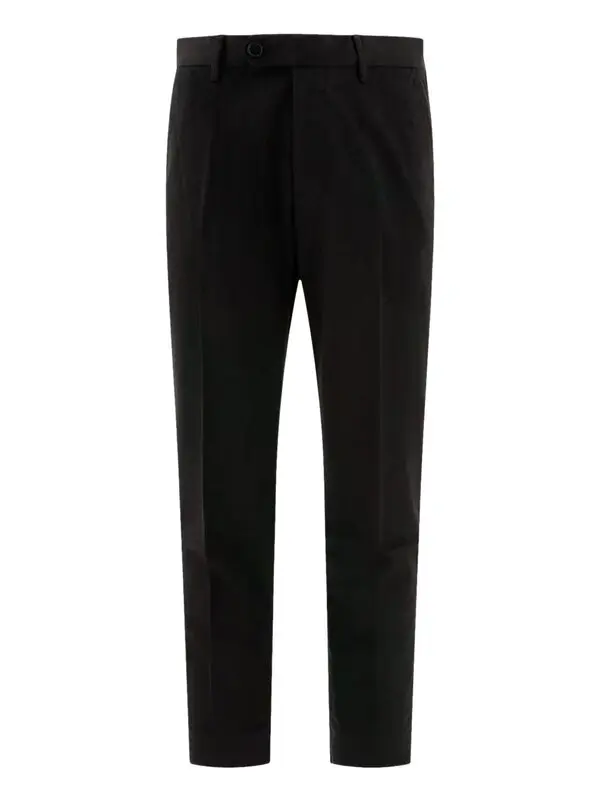 Nn07 Flap-pockets Trousers - Black