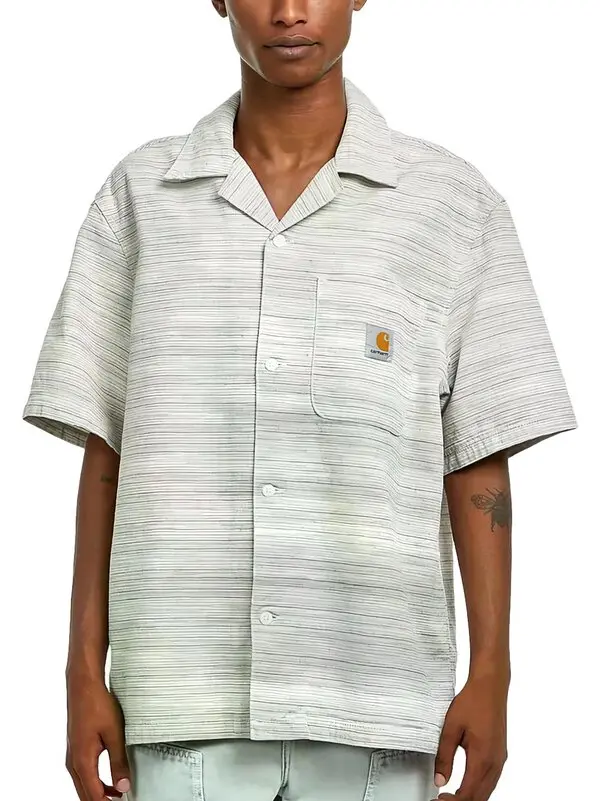 Carhartt Work In Progress Stripe Pocket Shirt - White