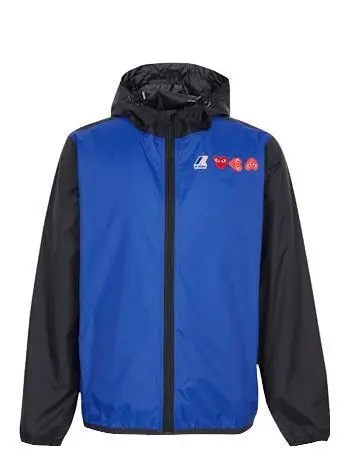 Comme Des Garçons X Kway Hooded Rain Jacket - Blue