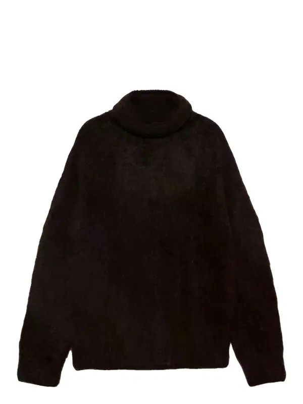 UMA WANG Turtleneck Sweater - Brown