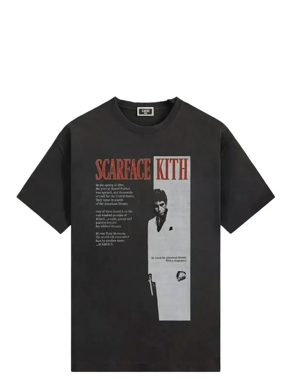 Kith X Scarface Film Poster T-shirt - Black