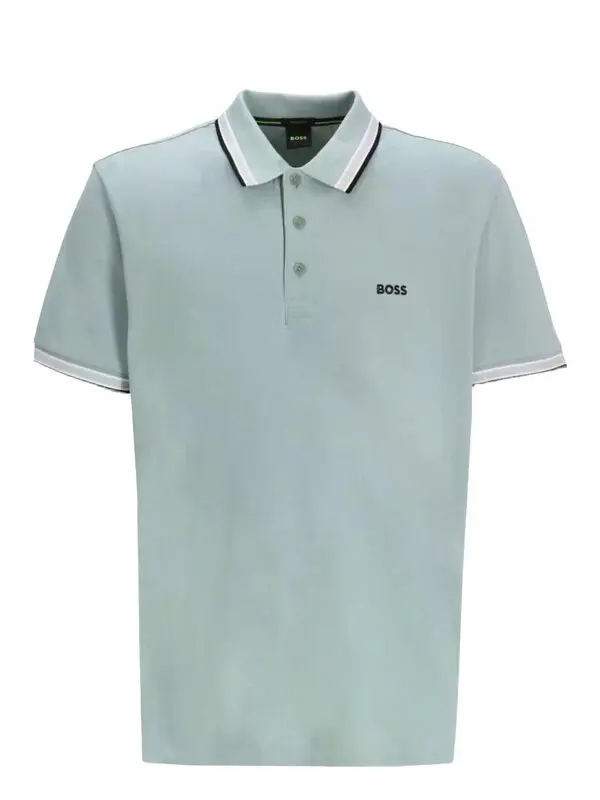 BOSS Cotton Polo Shirt - Green