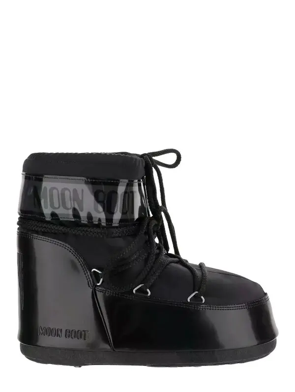 Moon Boot Lace-up Boots - Black