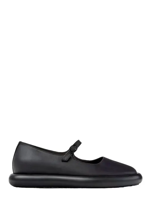 Camper Onda Leather Buckled Pumps - Black