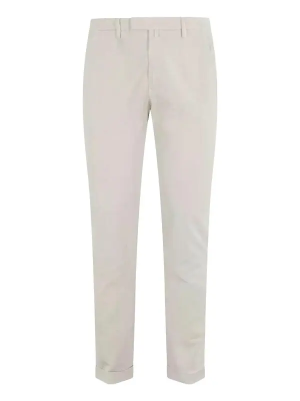 BRIGLIA 1949 Cuffed Trousers - Neutrals