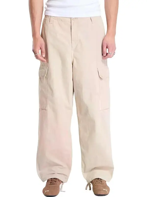 Carhartt Work In Progress Cotton Cargo Trousers - Neutrals