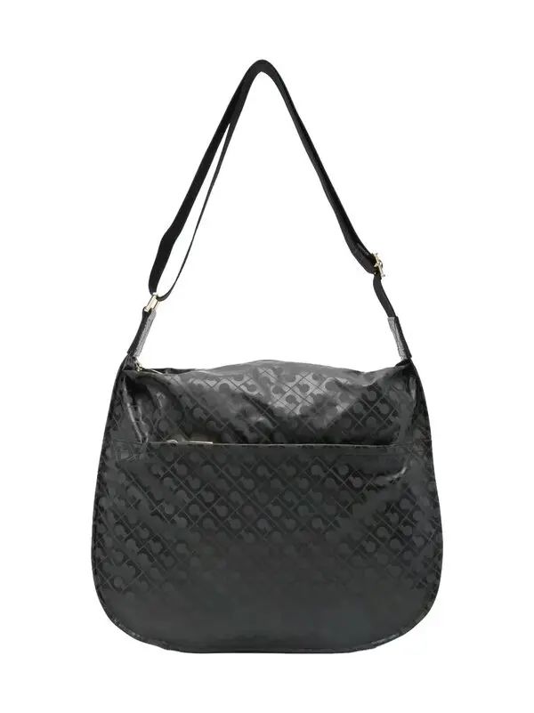GHERARDINI Monogram-pattern Satchel - Grey
