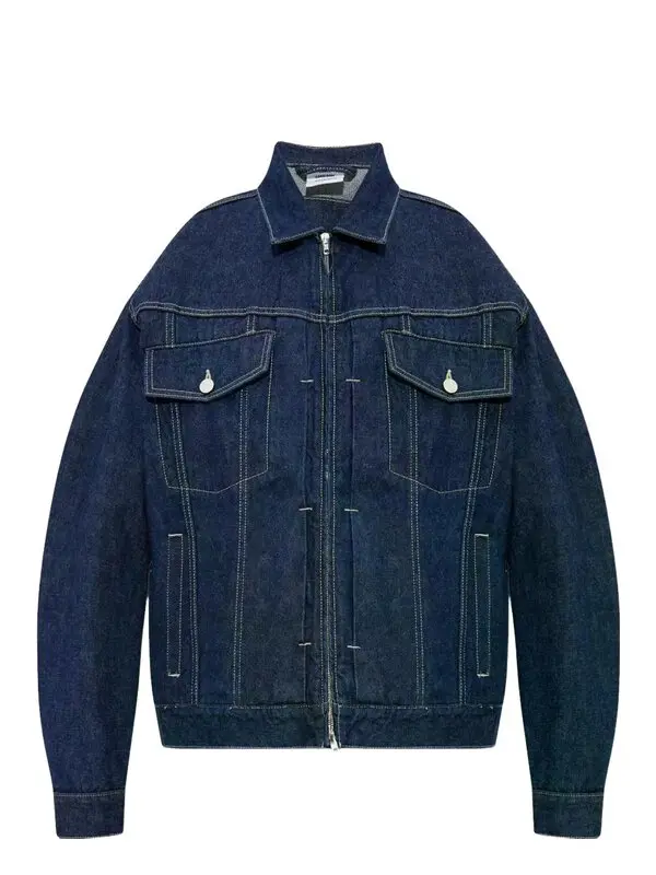 Vetements Zip-front Flap-pocket Jacket - Blue