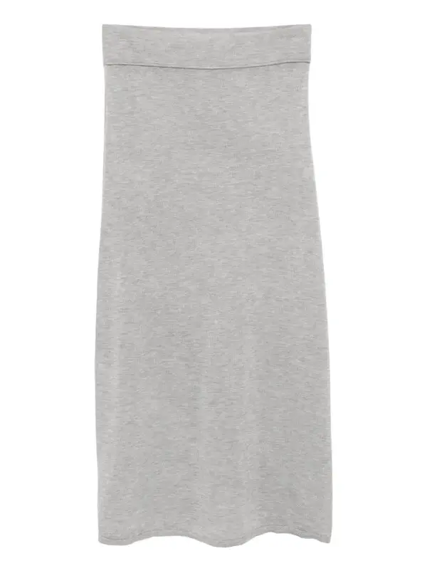TOTEME Knitted Skirt - Grey