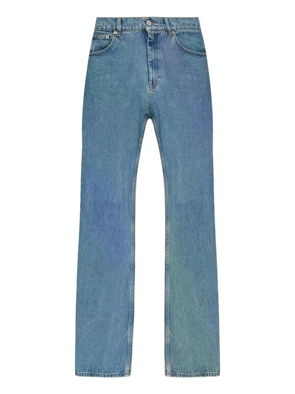 Vetements Denim Straight Leg Jeans - Blue