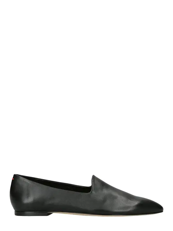 AeydĒ Leather Vanna Loafers - Black