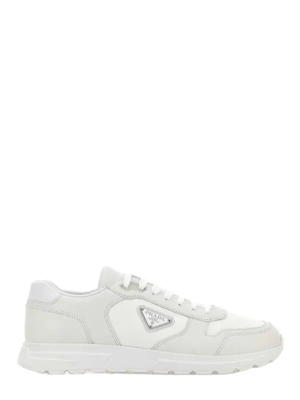 Prada Lace-up Sneakers - White