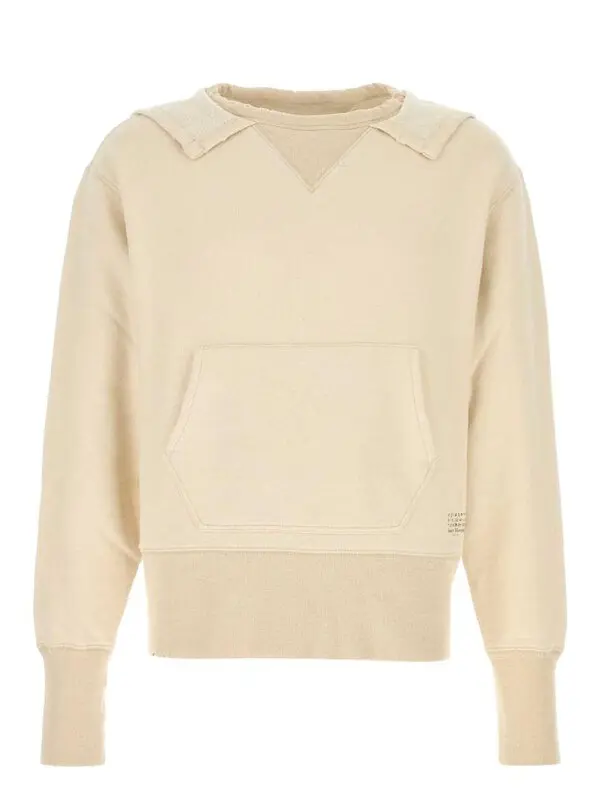 MAISON MARGIELA Cotton Sweater - Beige
